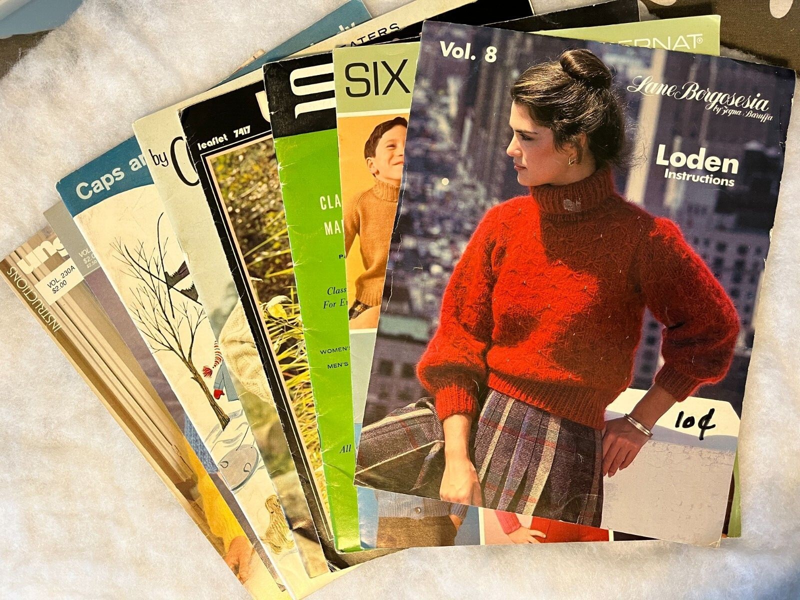 Vintage Knit & Crochet Sweater Pattern Books and Leaflets - Adult ...