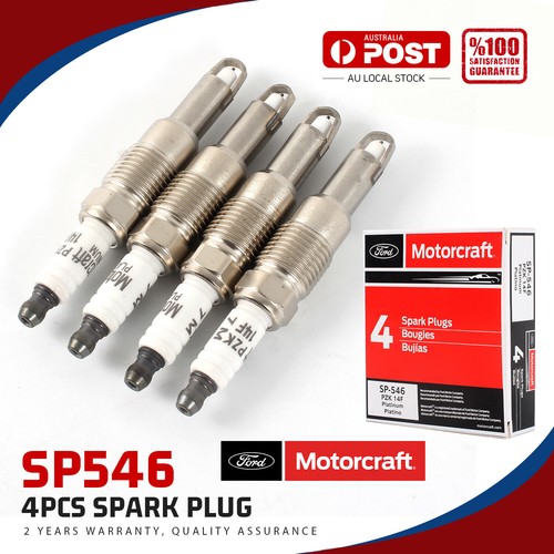 4Pcs Genuine Motorcraft New SP-546 For Ford F150 F250 Spark Plugs ...