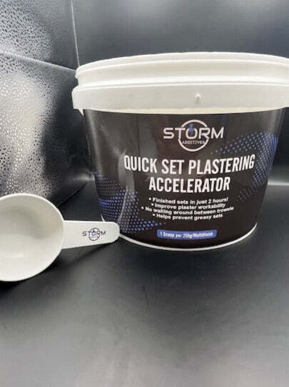 Quick Set Plaster Accelerator - Buckets & Scoops In Halftime | eBay UK