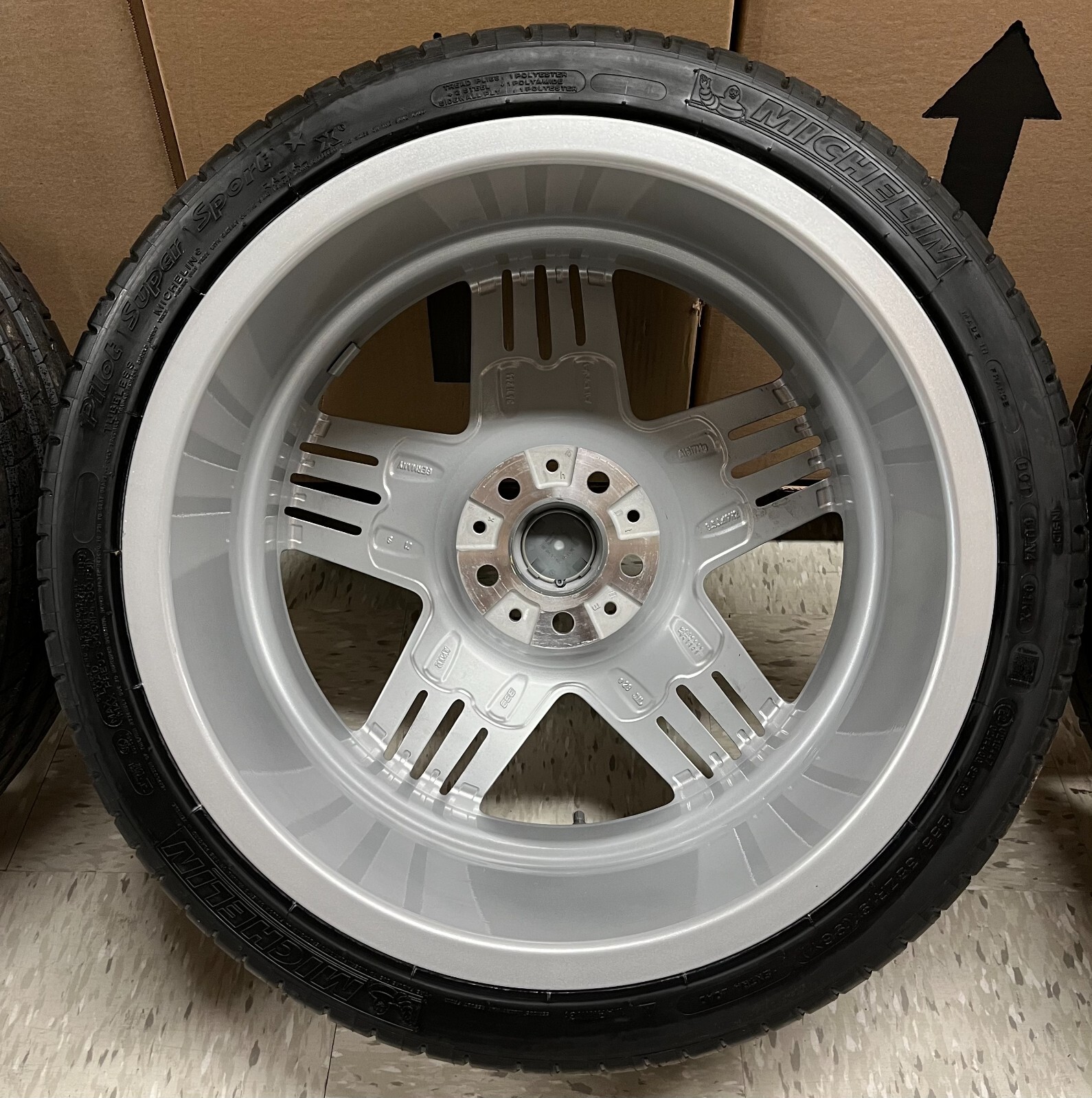 Genuine OEM Alpina BMW Dynamic 19" Wheels Rims Michelin Tires Set of 4 ...