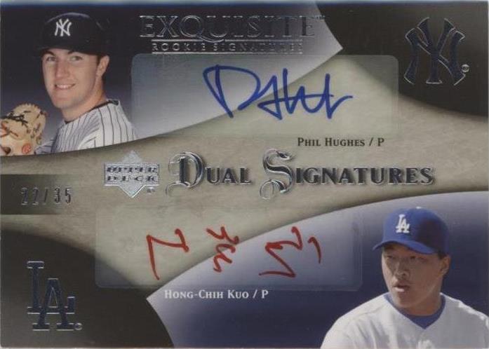 2007 Upper Deck Exquisite Rookie Signatures - Dual Signatures Phil ...