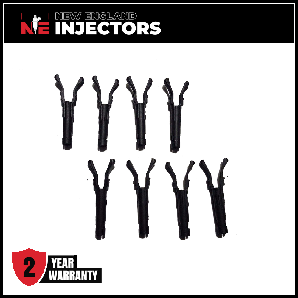 Set of 8 Chevy Spider Injector Poppet Clips for 4.3l & 5.7l Vortec SCPI ...
