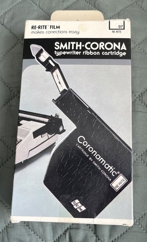 NOS Smith-Corona Typewriter Ribbon Cartridge 07 Re-Rite Film Correction ...