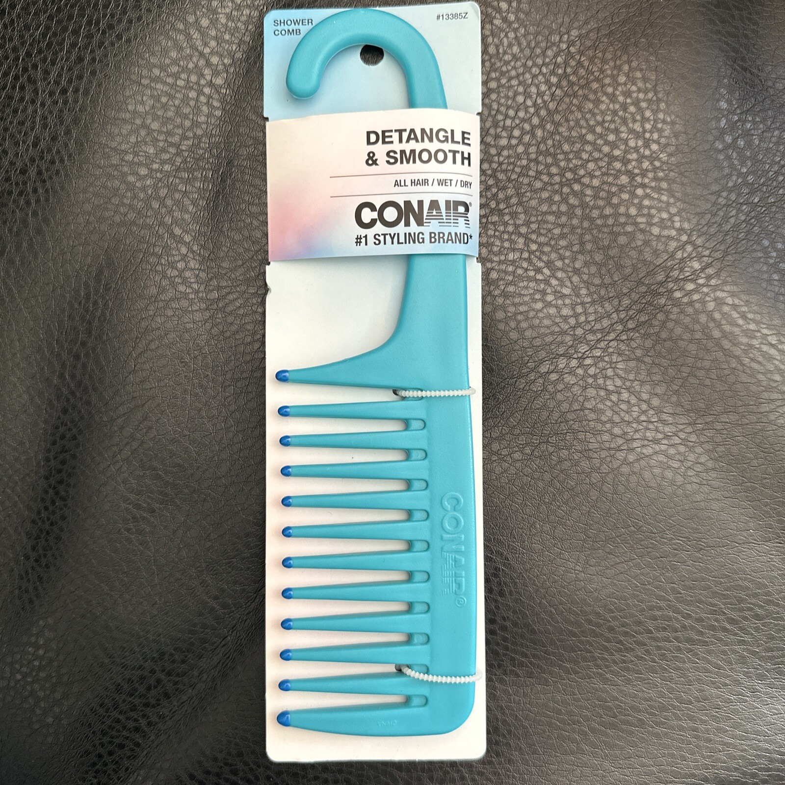 Conair Detangle & Smooth Shower Comb, 1-Count Aqua Color New In Package ...