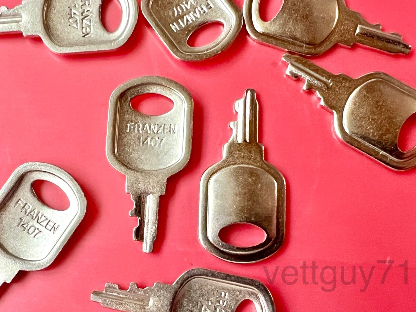 Franzen 1407 Key for Franzen Drawbolt Locking Latches, Transport Case ...