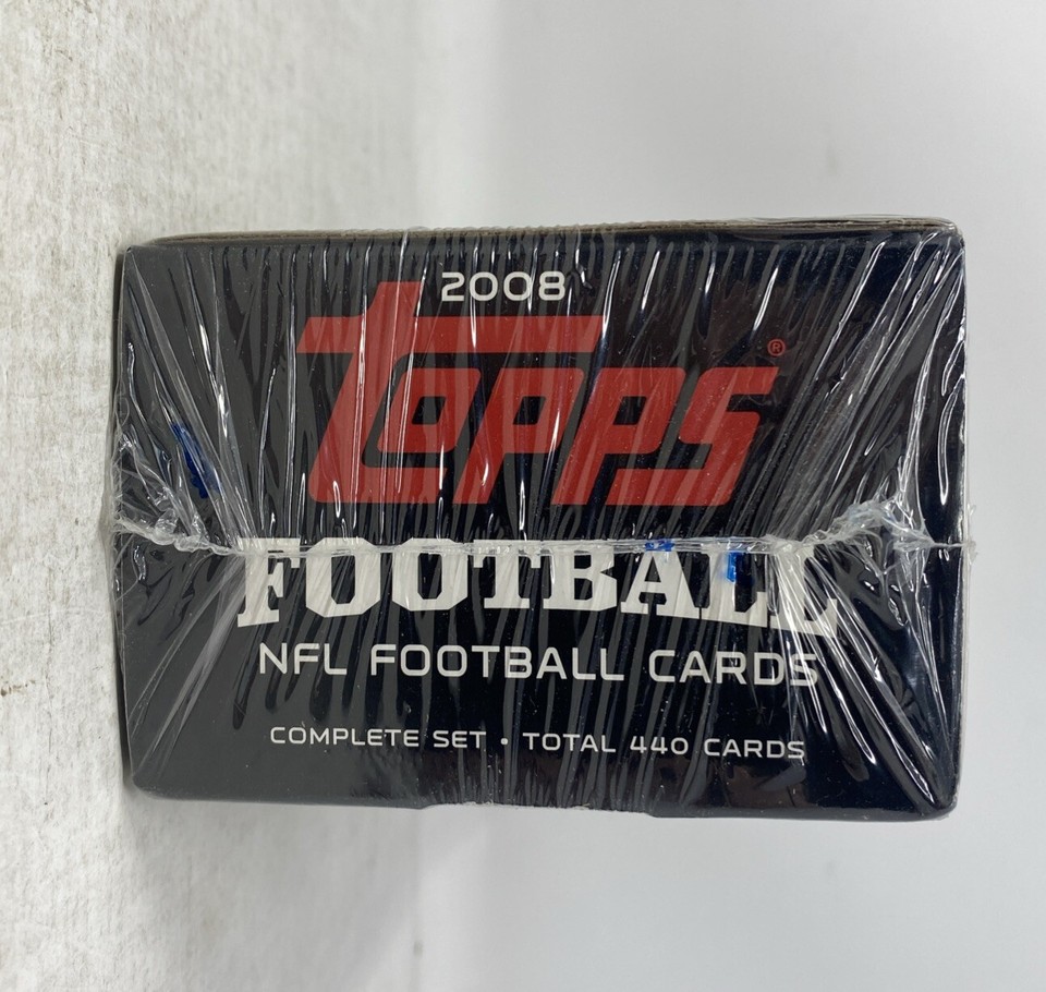 2008 Topps Football NFL Complete Box Set - Factory Sealed - 440 Cards ...