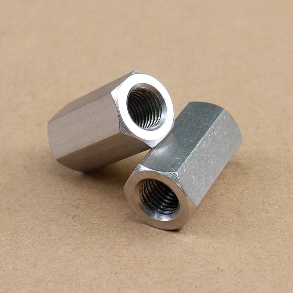 Long Rod Hex Coupling Nut Select M5 M6 M8 M10 M12 M14 M16 | eBay