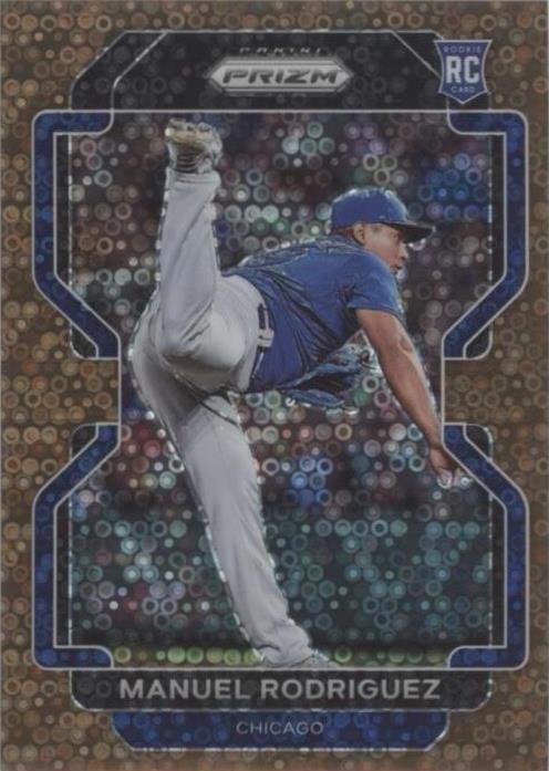 2022 Panini Prizm - Tier II Manuel Rodriguez #153 Bronze Donut Circle ...