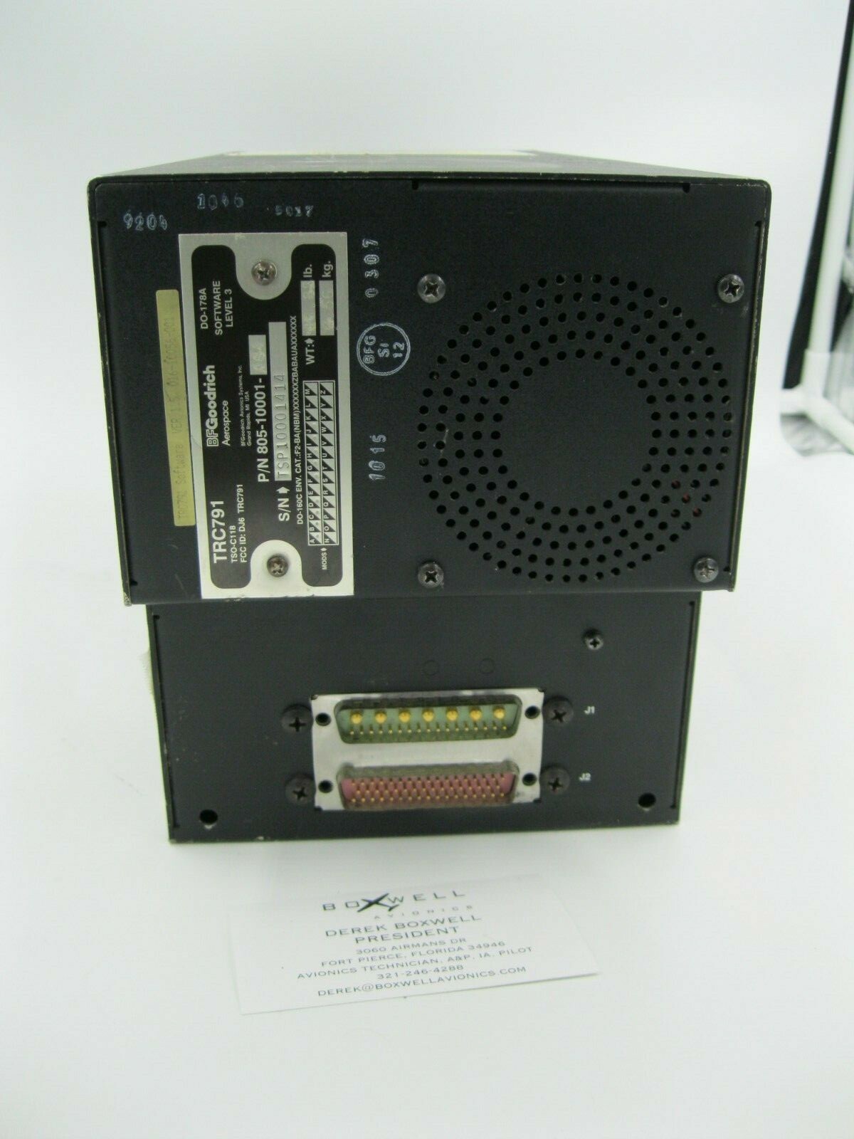 BF Goodrich TRC-791 TCAS Processor PN: 805-10001-004 | eBay