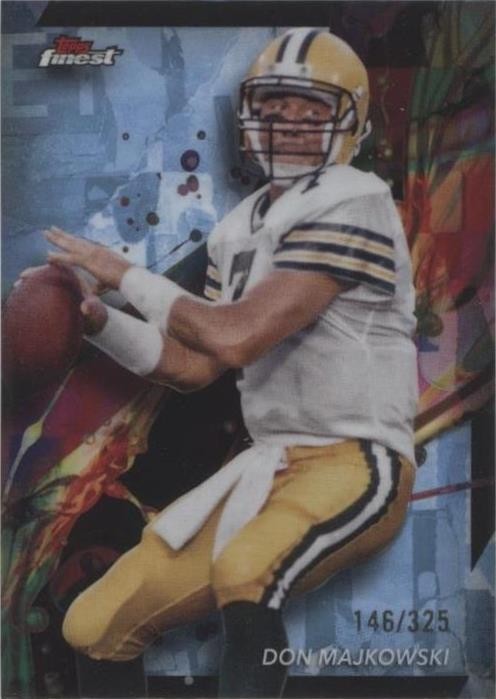 2024 Topps Finest - Common Don Majkowski #27 Sky Blue Refractor /325 ...