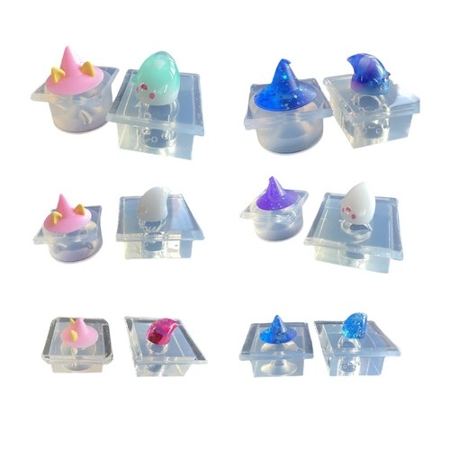 High Transparency Sturdy Silicone Mold for Specter Shaped Jewelry ...