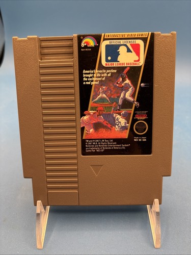 Vintage NES Nintendo 1987 MLB Baseball GAME CARTRIDGE | eBay