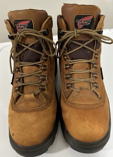 Red Wing Womens Flexbond Steel Toe Leather Work Boots #2327 Size 7.5 ...