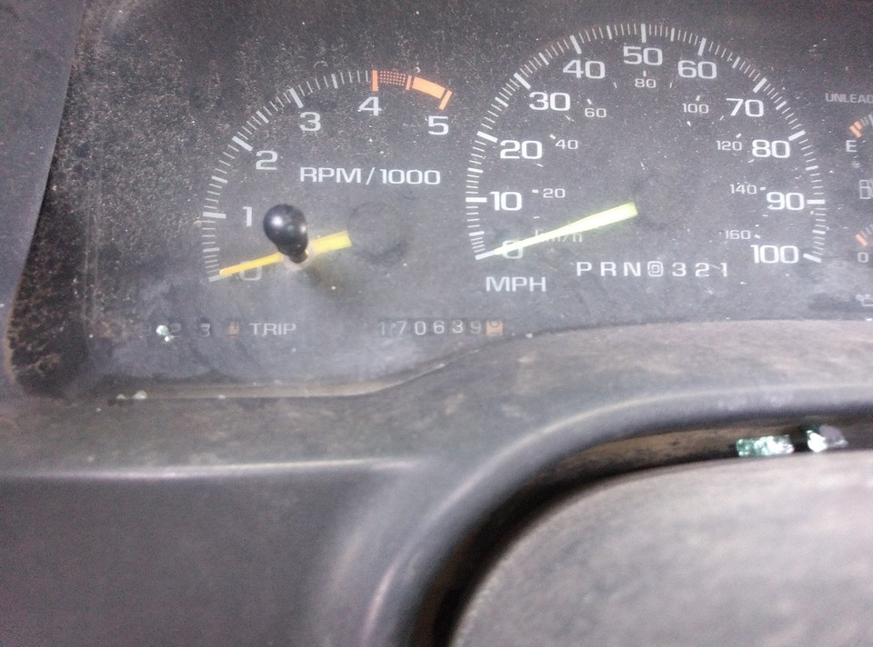 1994-95 Throttle body assembly fuel injectors OBS (TBI) 454 BBC 7.4 Big ...