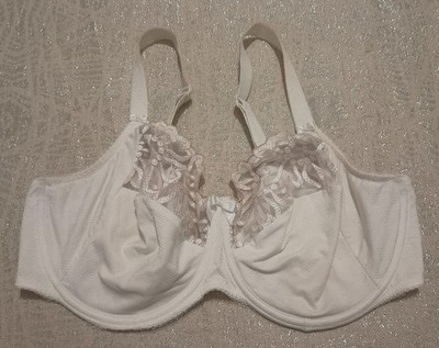 Fantasie Wired And Unpadded Balcony White Bra UK Size 38F | eBay UK