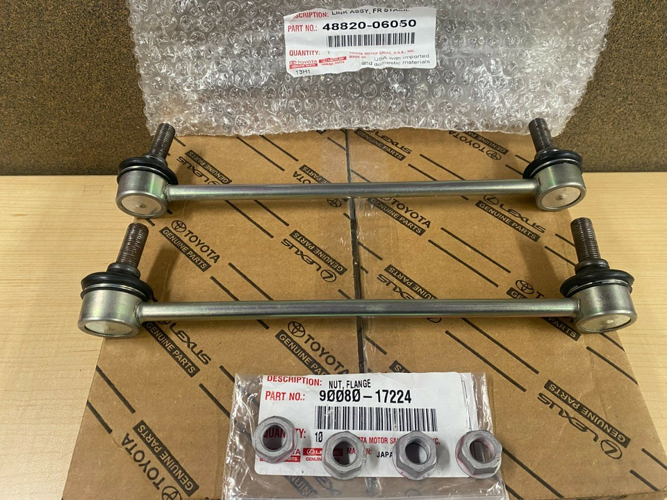 2007-2014 TOYOTA CAMRY GENUINE OEM FRONT STABILIZER SWAY BAR LINKS ...
