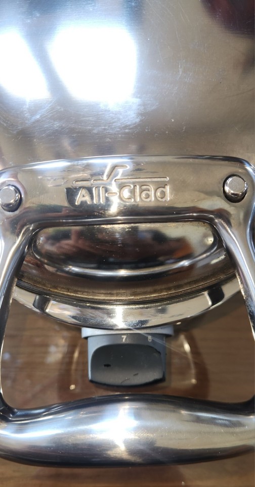 All-Clad Waffle Maker Waffle Iron Waffler 1 Type 6071 Stainless Steel ...