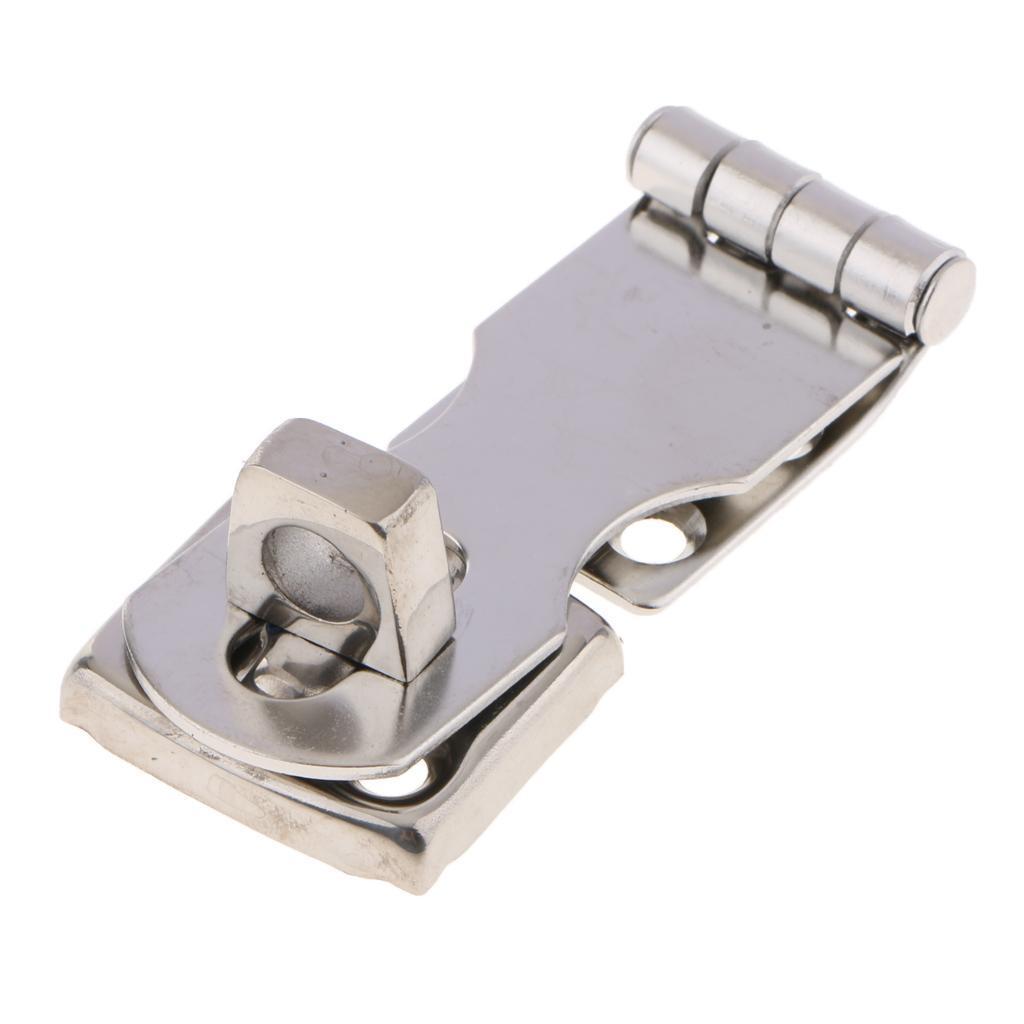 Stainless Steel Latch Padlock Door Handle Reel | eBay