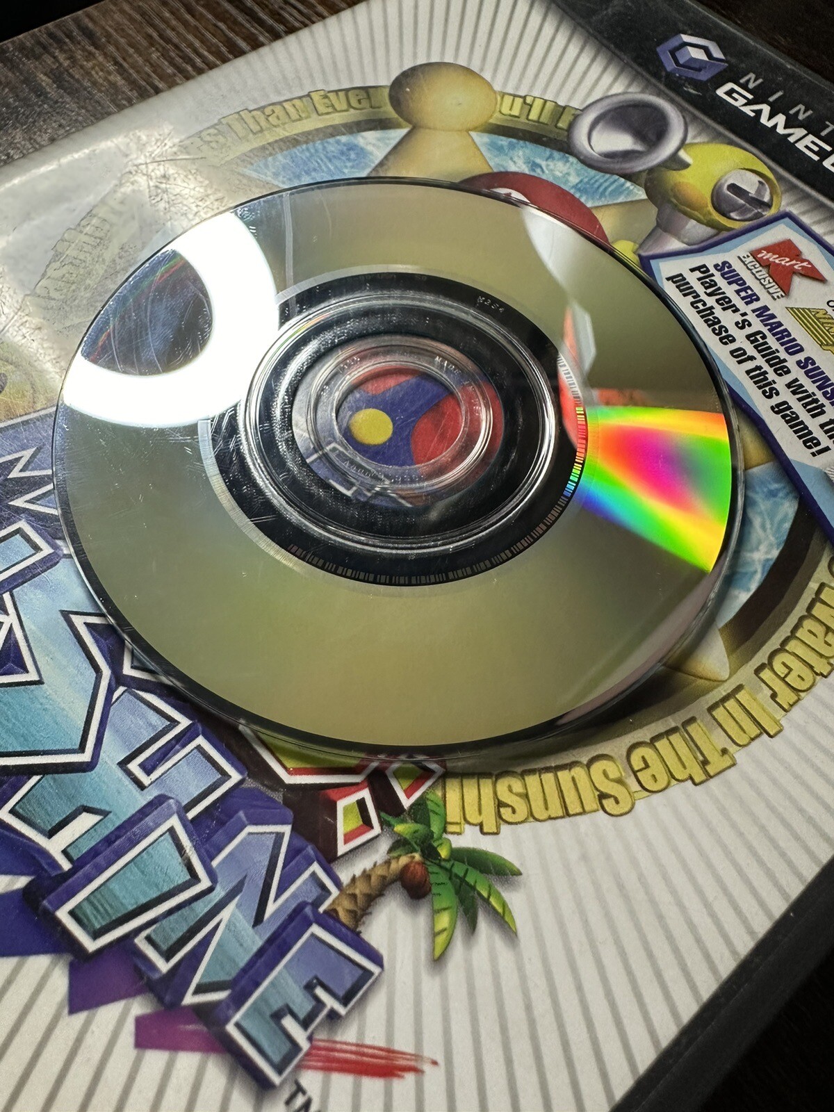 Super Mario Sunshine (GameCube, 2002) NM Disc No Manual TESTED FAST ...
