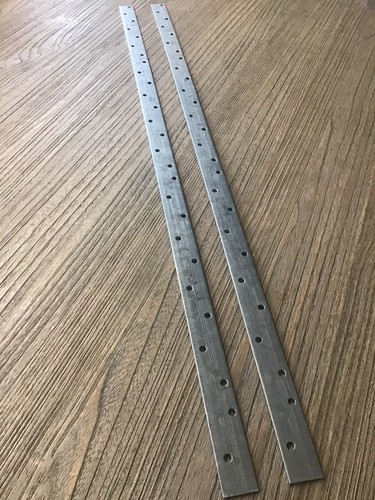 2x flat restraint straps 900mm, Galvanised Steel, Heavy Duty | eBay UK
