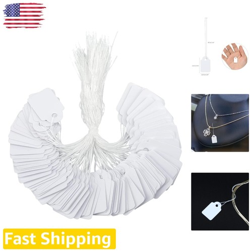 1000PCS Small Writable Price Tags with String - Professional ...