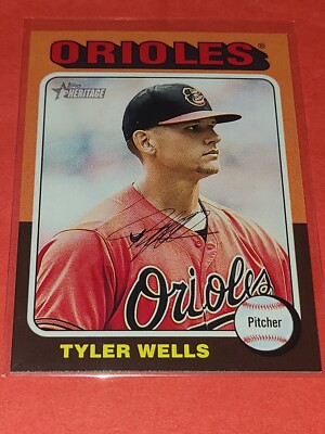 ORIOLES TYLER WELLS 2024 TOPPS HERITAGE #480 | eBay