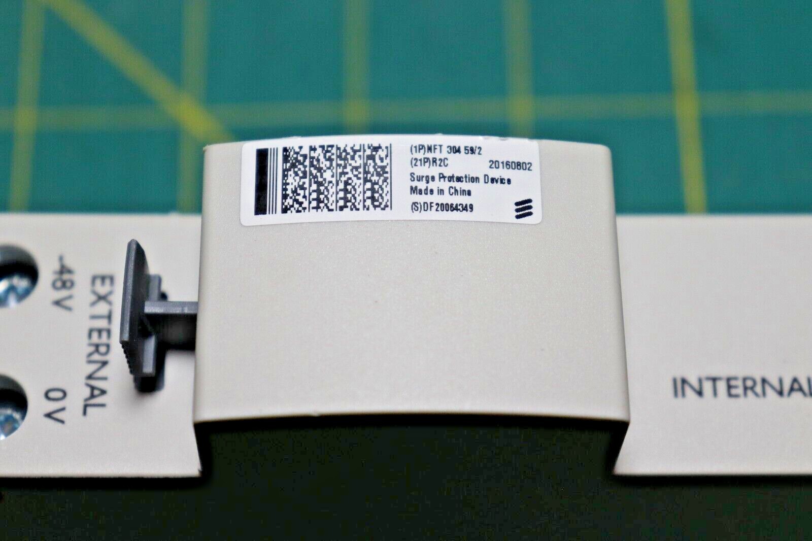 NFT 304 59/2 ERICSSON EF-114210-01 -48 VDC OVERVOLTAGE ARRESTER SURGE ...