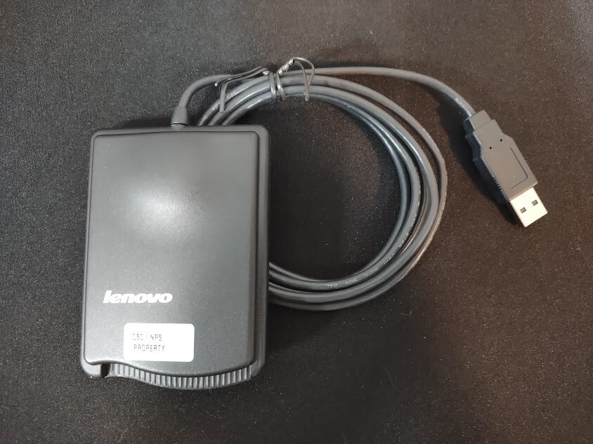 [OB] Lenovo Gemalto GemPC USB Smart Card Reader 5V 41N3040 ThinkPad ...