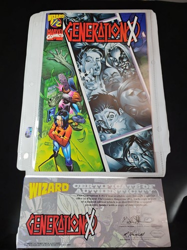 🔥Generation X Wizard 1/2 #0 Issue is #1/2 - 1994 series Marvel comics ...