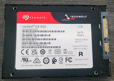 Seagate IronWolf 125 1TB 2.5" SATA III Internal SSD ZA1000NM10002 -96% ...