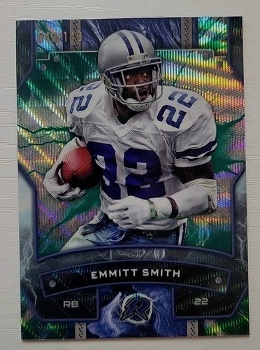 EMMITT SMITH 2024 Topps Resurgence Teal Surge Refractor 049/149 SP ...