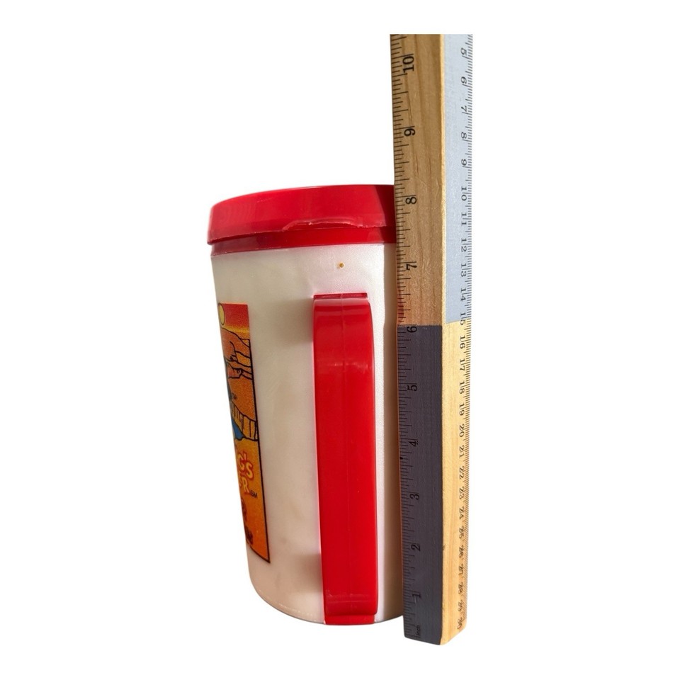 Vintage 90s Circle K thirst buster desert lizard 34Oz. drink holder ...