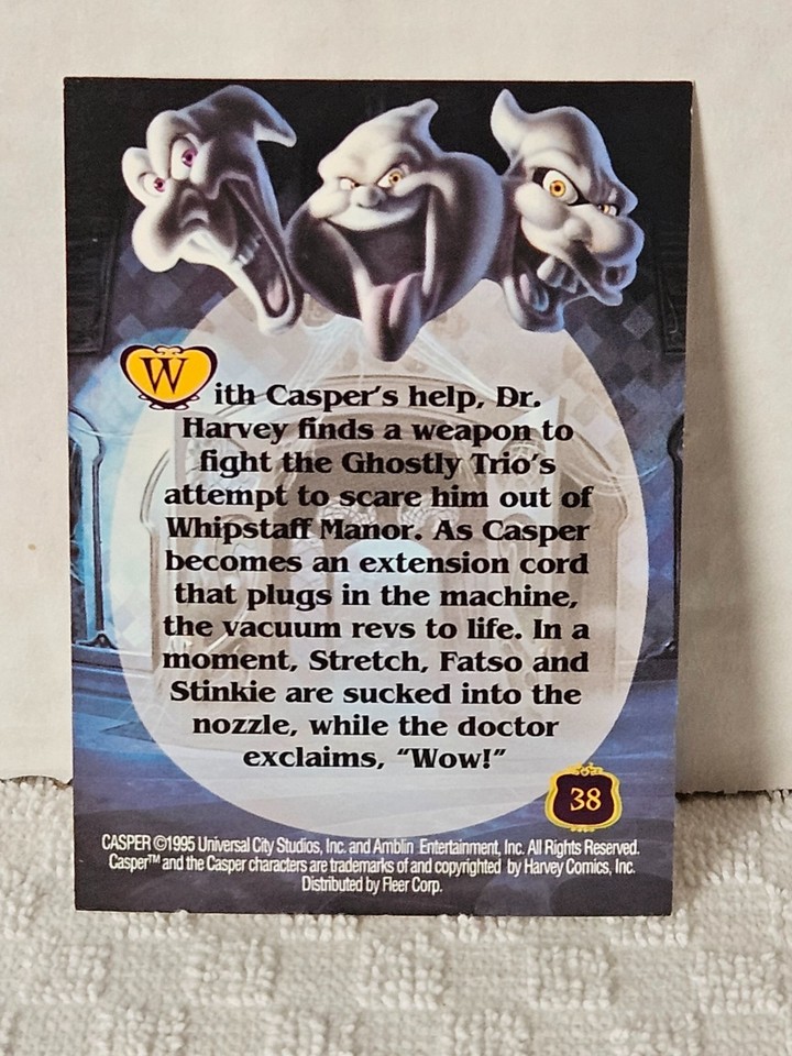 1995 Fleer Casper Movie Trading Cards (Pick Your Card) | eBay