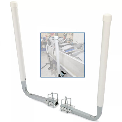 2PCS Boat Trailer Guide On 40" Zinc-Plated Post PVC Poles For Sailboat ...