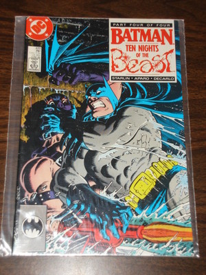 BATMAN #420 DC COMICS 10 NIGHTS OF THE BEAST DARK KNIGHT NM CONDITION ...