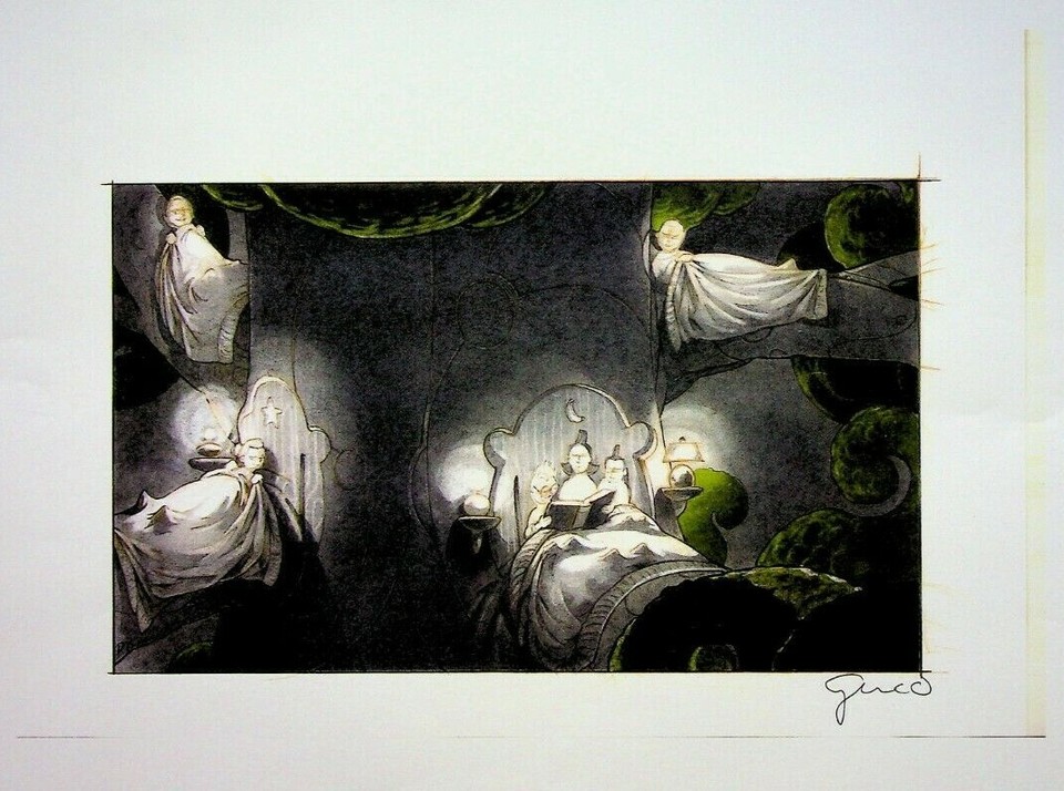 Meet the Robinsons 2007 SIGNED Dennis Greco Production Background ...