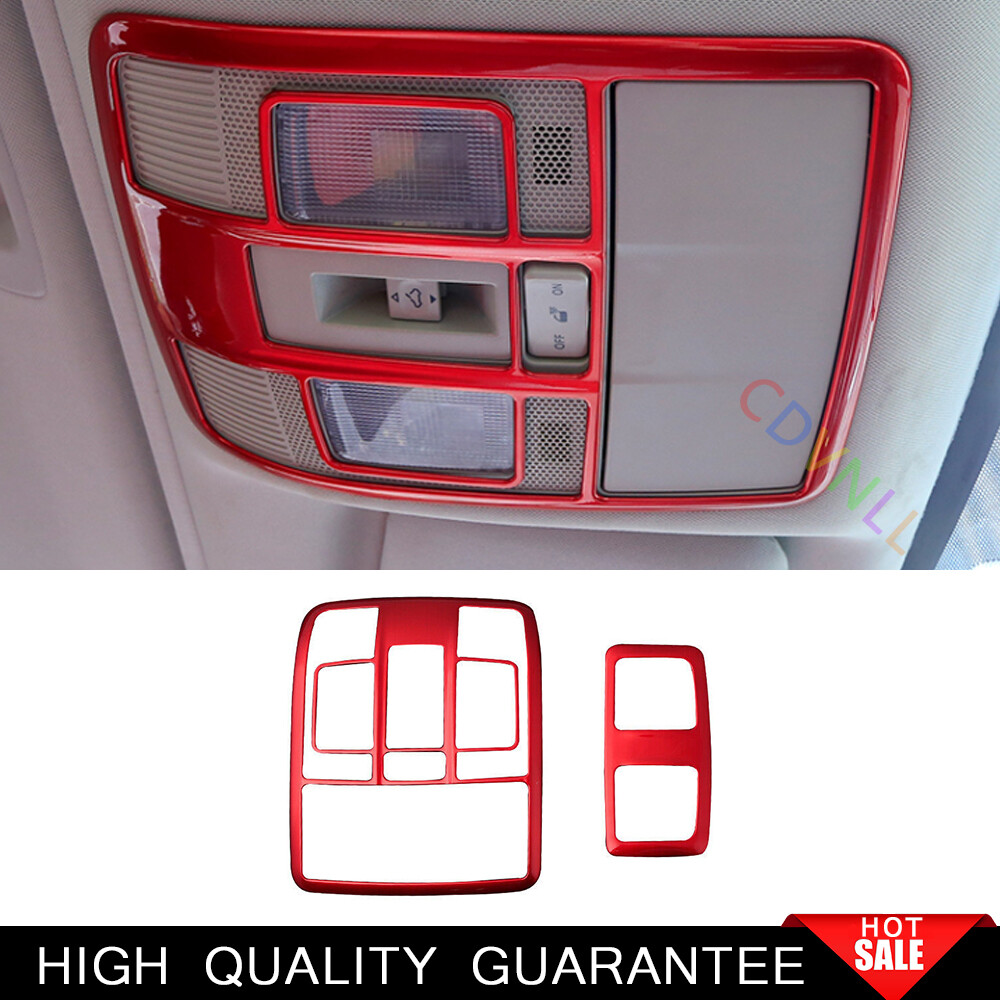 Fit For Mazda CX-5 2017-2021 Bright Red Front Rear Reading Light Cover ...