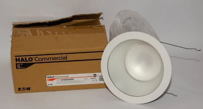 HALO Commercial 6" LED Conical Semi Specular Reflector w/White Flange ...
