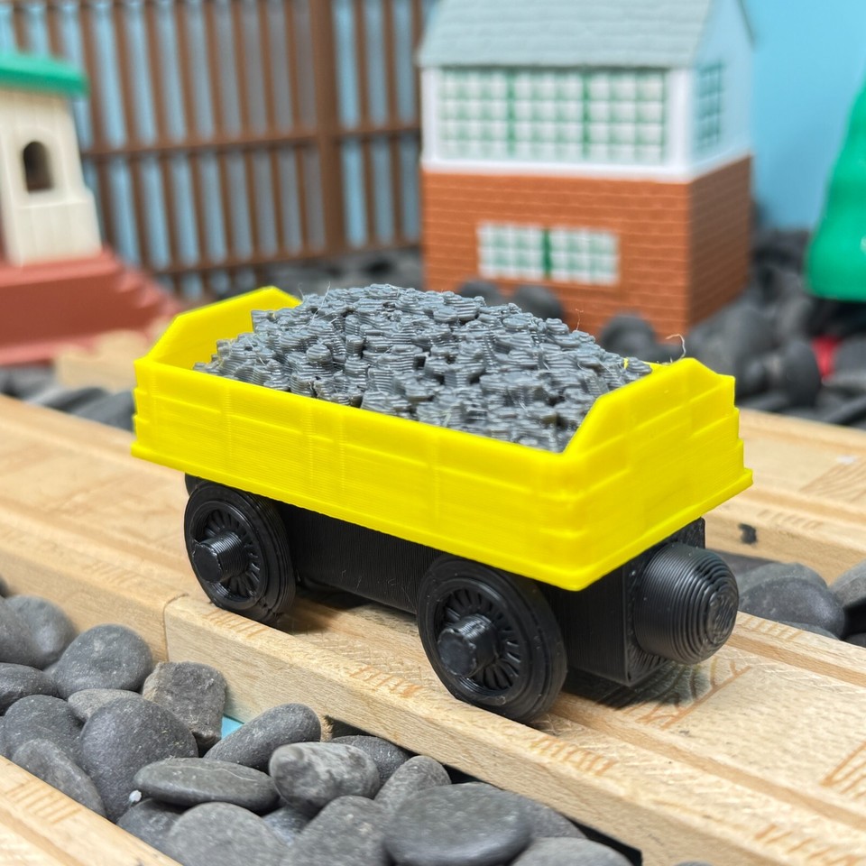 Wooden Railway 3 China Clay Train Custom Made Choose Color | eBay
