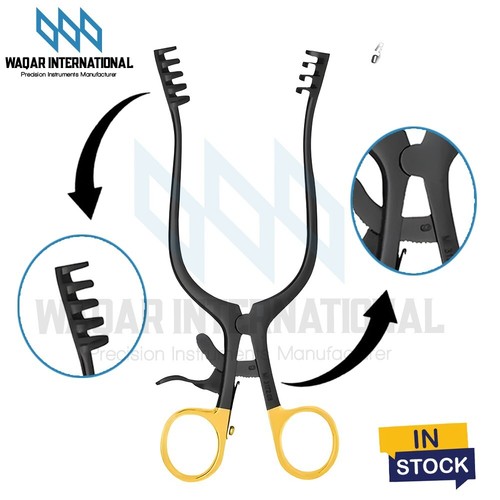 Adson Retractor Self Retaining Retractor Angled Arms Sharp Prongs 4x4 ...