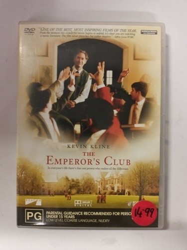 The Emperor's Club- dvd region 4 bg513 9398710384697 | eBay