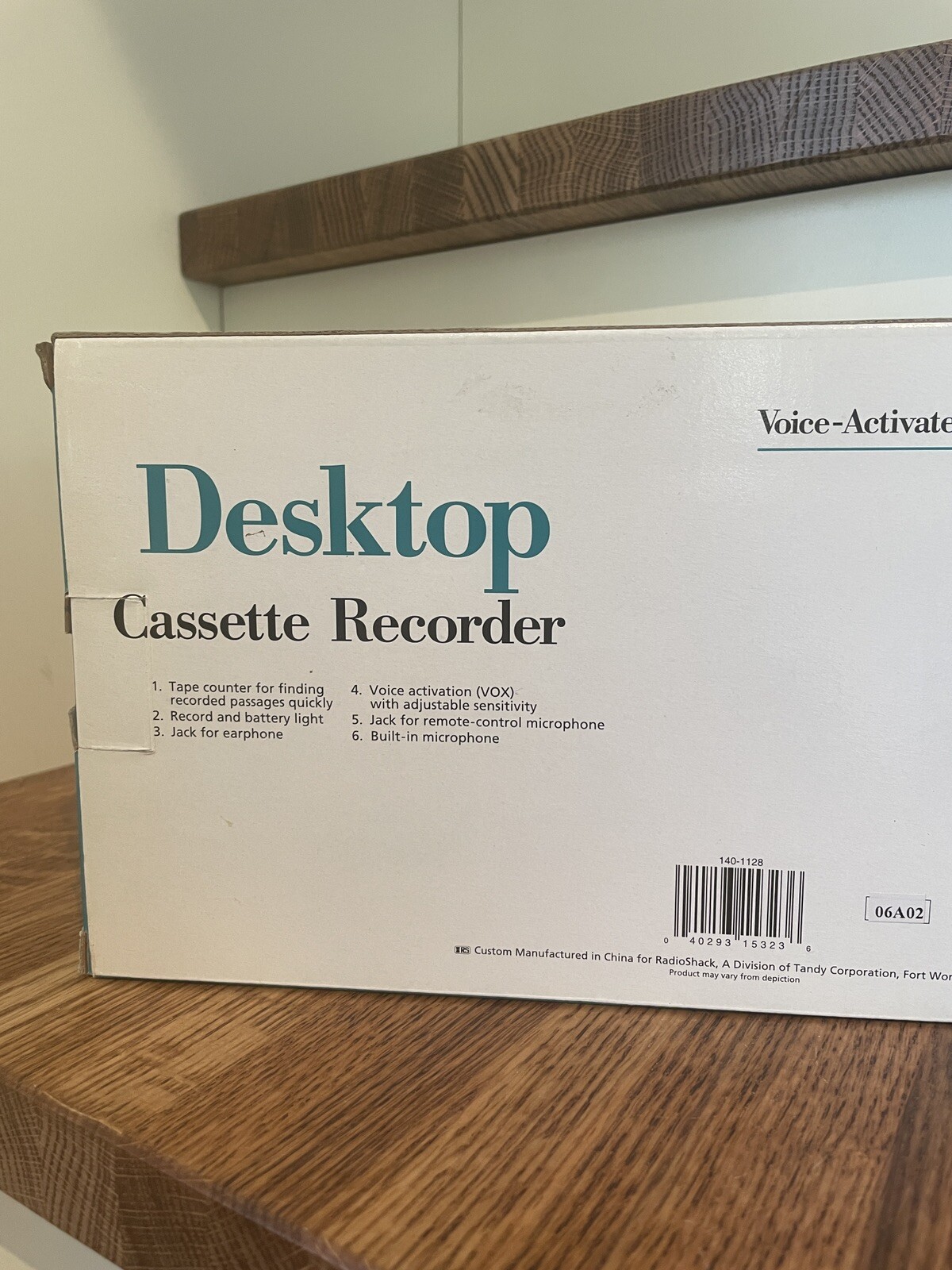 Radio Shack CTR-121 Desktop Cassette Voice Recorder for sale online | eBay