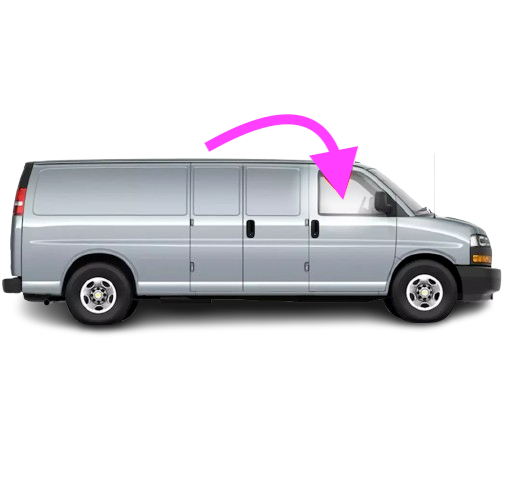Fit 1996-2023 Chevy Express & 1996-2024 GMC Savana Front Right Door ...