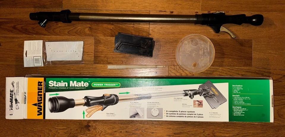 WAGNER STAINMATE Stain Mate POWER TRIGGER - Fast Staining Pad System P ...