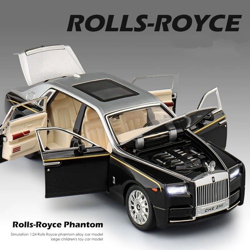 1 32 Rolls-Royce Phantom Alloy Model Car Foldable Logo Emblem ...
