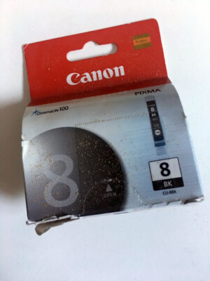 Canon CLI 8 Ink Cartridge Black CLI-8BK, Genuine, NEW! | eBay