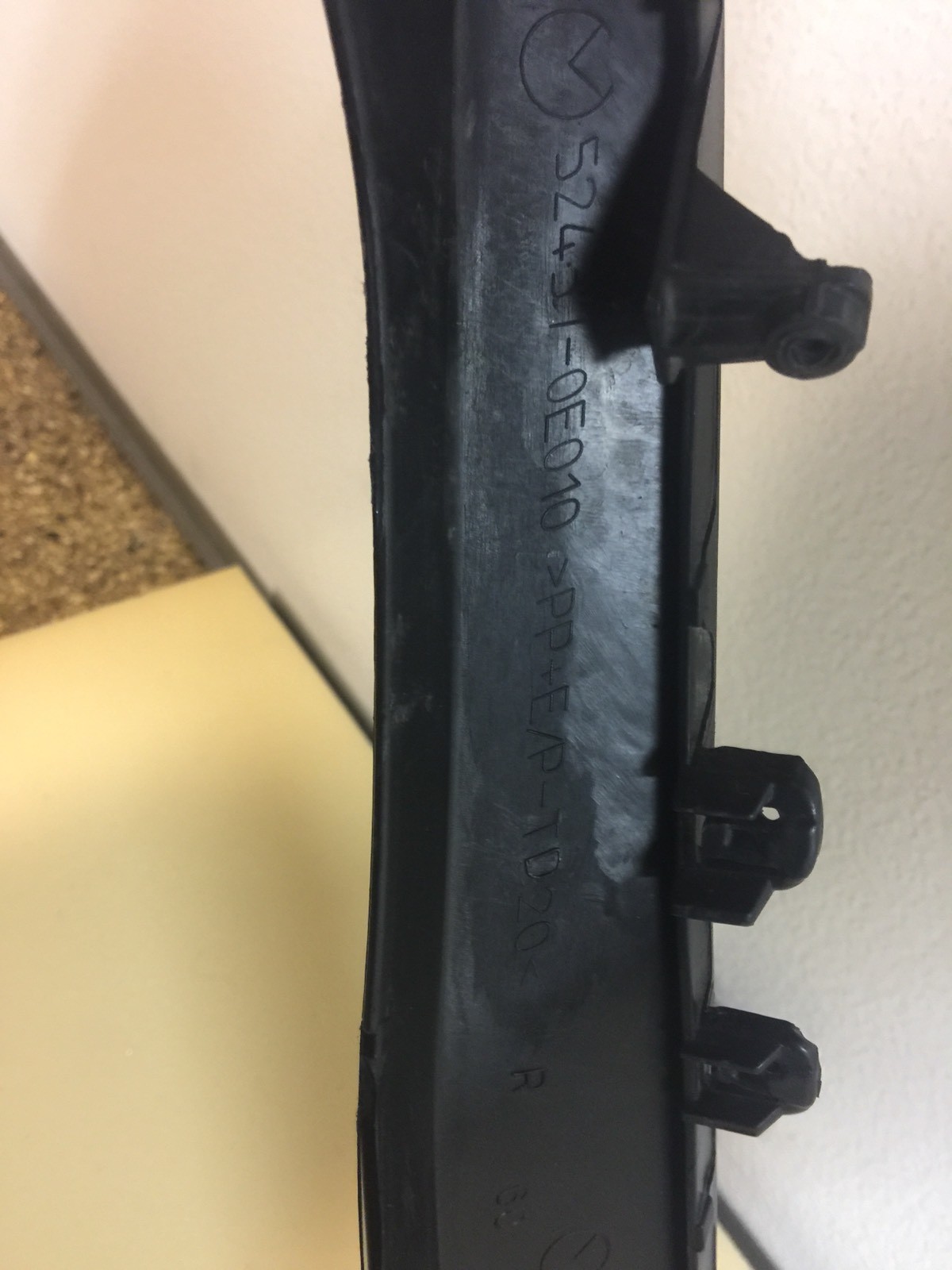 2017 Lexus RX 350 OEM Right Front Bumper Guard Stay 52437-0e010 for ...