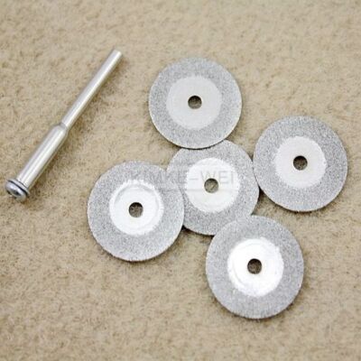 20mm 5 Mini Diamond Cutting Discs Dremel Tools Jewelry | eBay