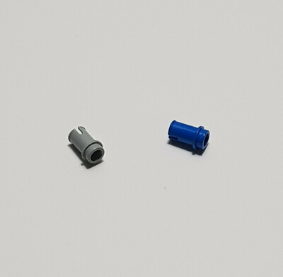 Lego® Technic 1/2 Pin 4274 kurz blau hellgrau Technik Pins Verbinder ...