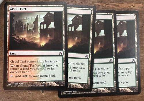 Gruul Turf Guildpact Played MTG Magic The Gathering X4 | eBay